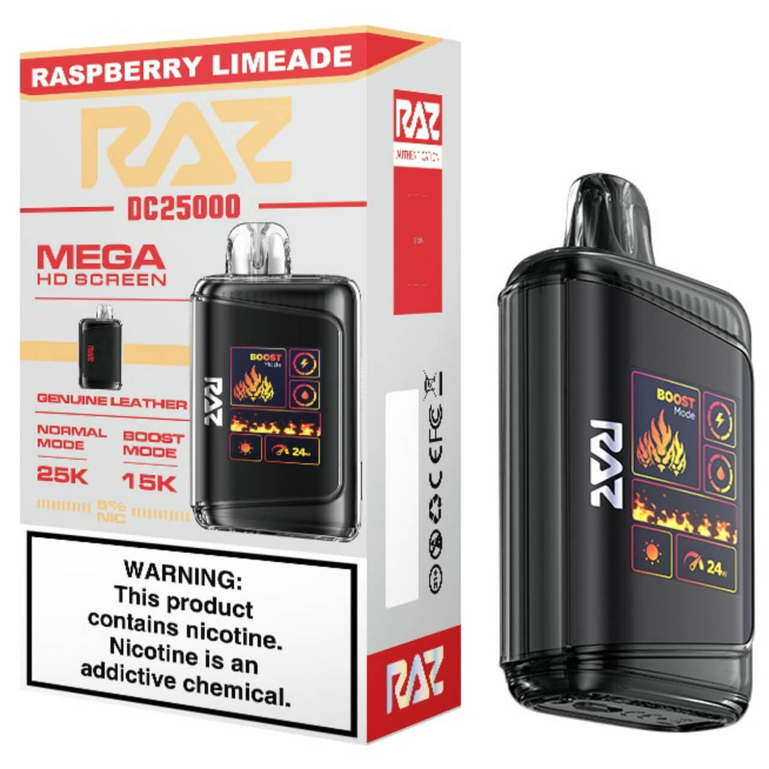 Raz DC25000 Disposable Vape 25000 Puffs ⋆ 100% Authentic ⋆ $15.75
