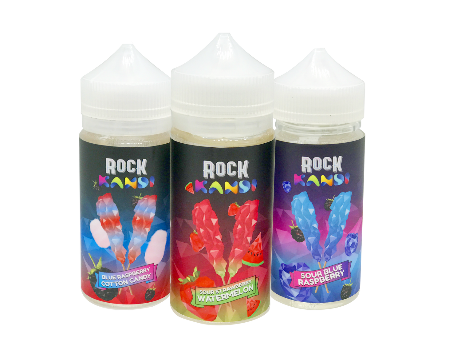 Rock Kandi Vape Juice Bundle Pick 3 (300ml) ⋆ Ejuice ⋆ $29.99 ⋆