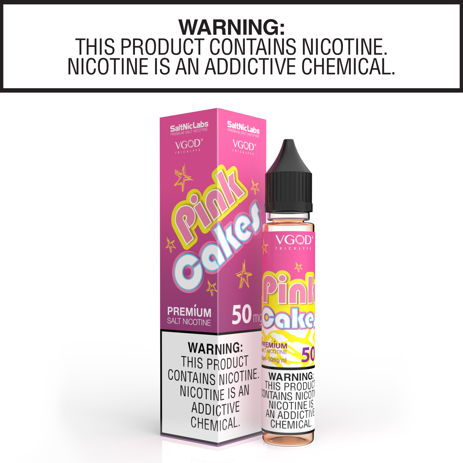 Pink Cakes Salt by VGOD Salt Nic 30ml ⋆ $13.99